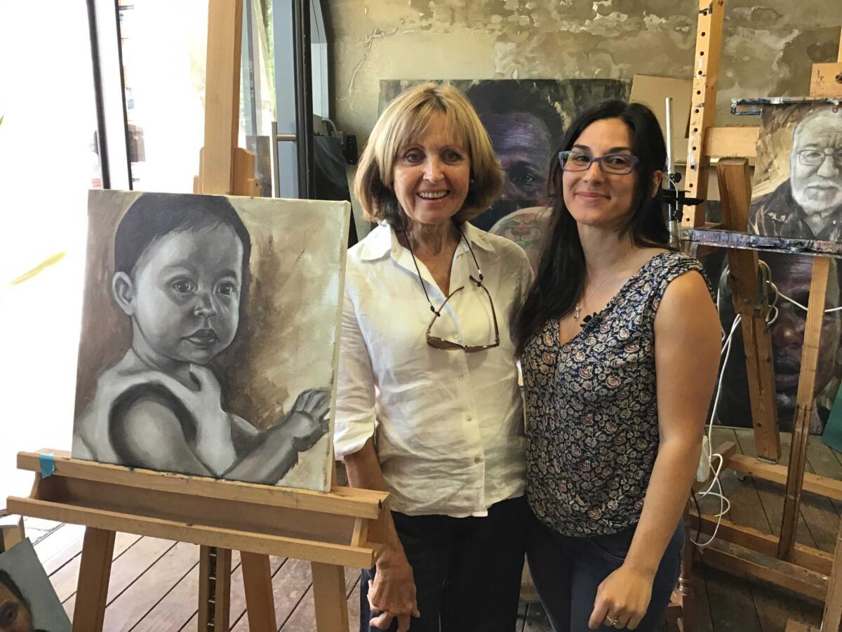 Portrait Painting Workshop with Artist Karl Rudziak - Hotwalls Studios