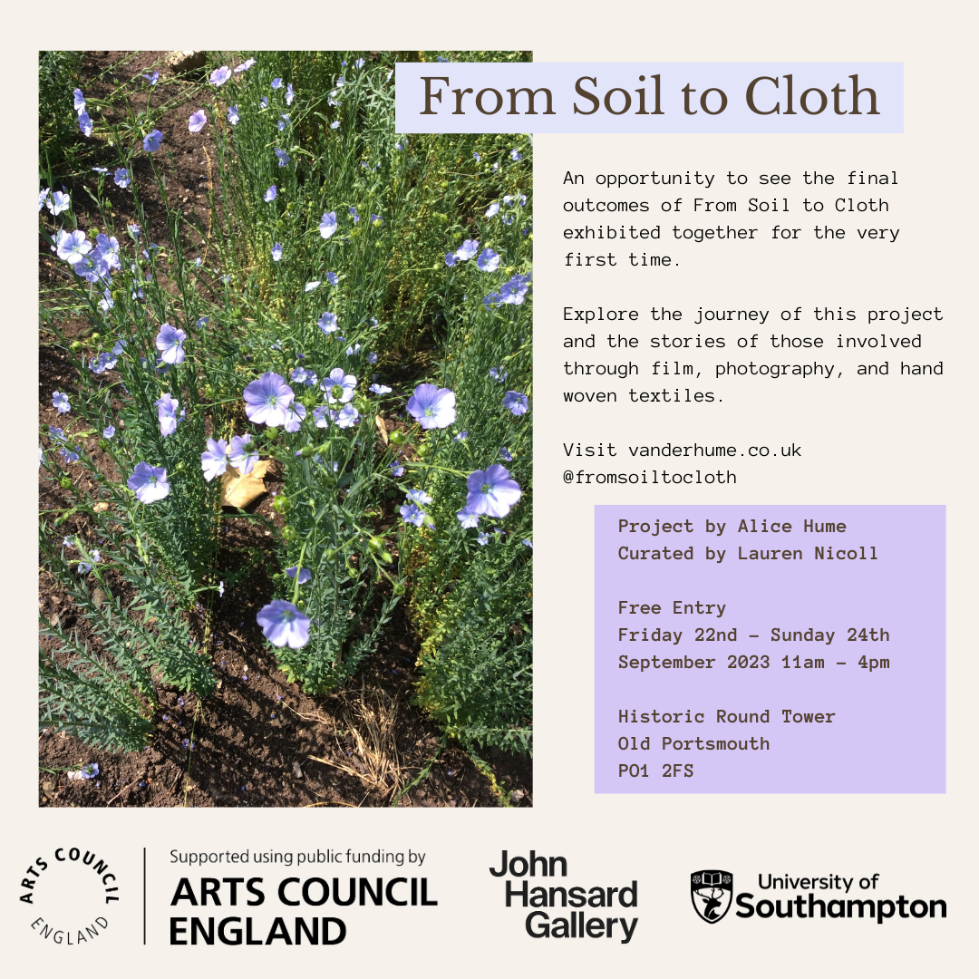 Hotwalls Alumni Alice Hume Unveils 'From Soil to Cloth' in Historic ...